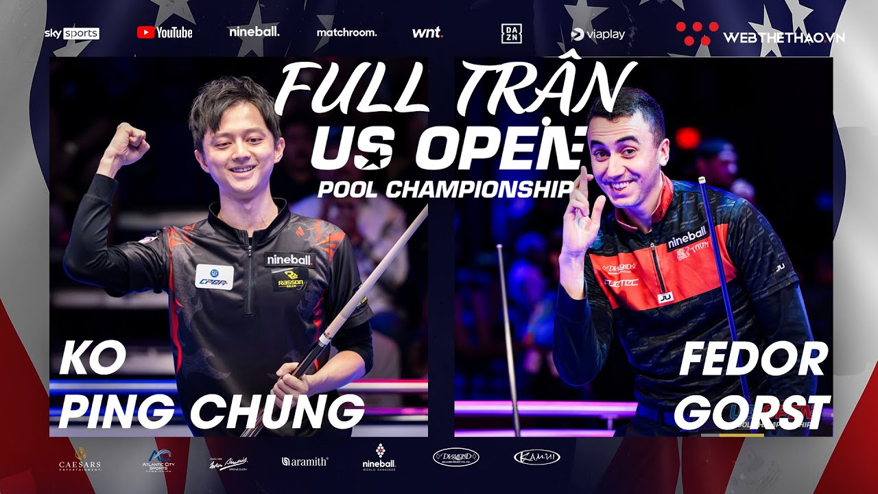 Trận đấu | Chung kết Fedor Gorst vs Ko Ping Chung | Giải billiards US ...