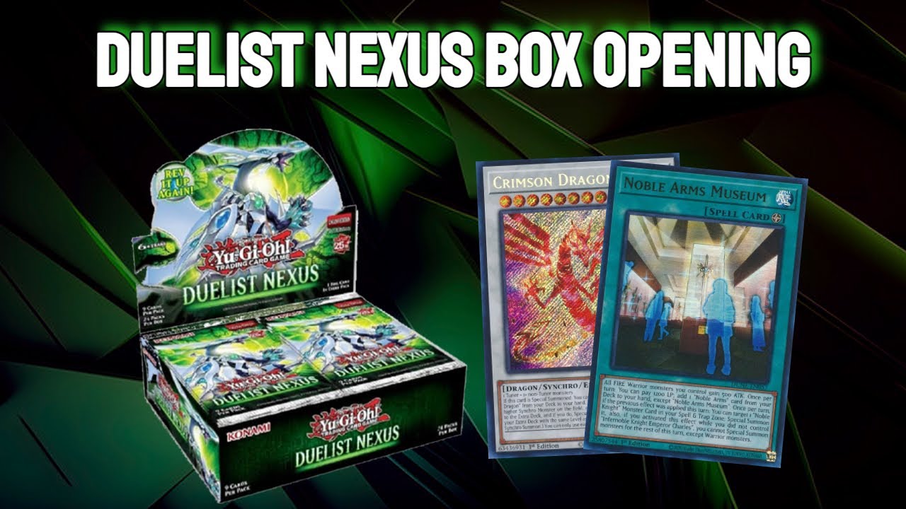 Yugioh Duelist Nexus Box Opening! - YouTube