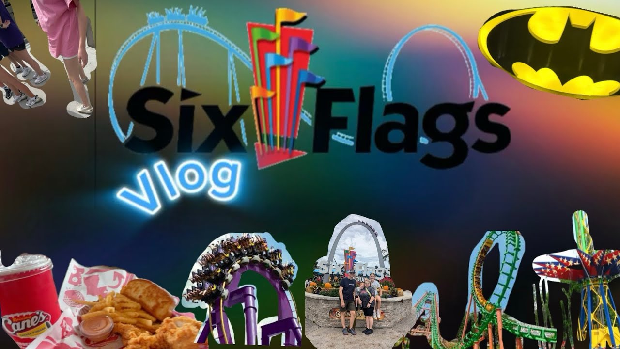 Six Flags Vlog🤍🚩 - YouTube
