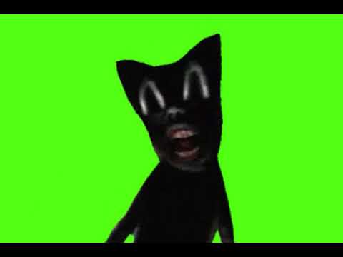 Cartoon Cat V2 Jumpscare Trevor Henderson Green Screen - YouTube
