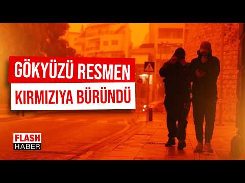 Girit Adası Kırmızıya Büründü! Uçuşlar İptal Edildi | 02.04.2026
