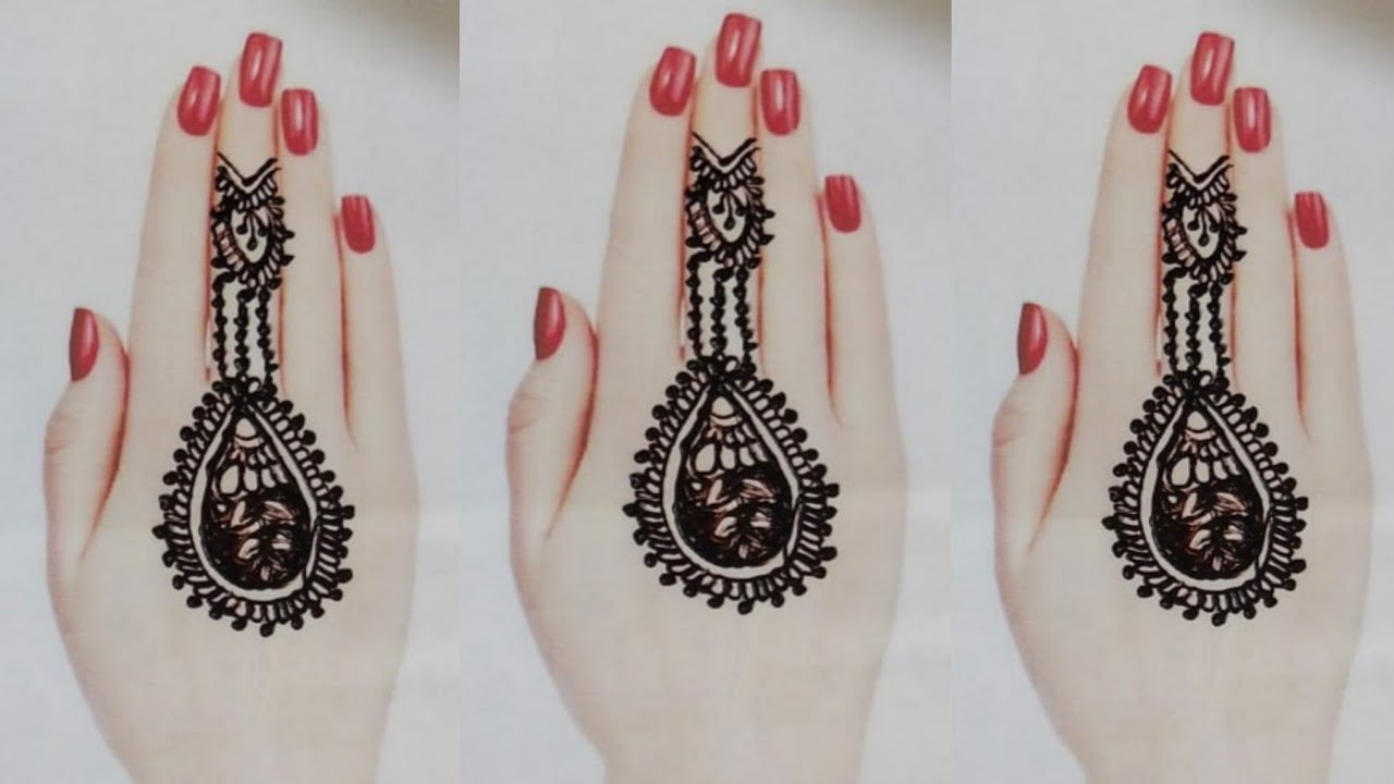 beautiful mehndi designs for learning// shadi k liy mehndi k beautiful ...