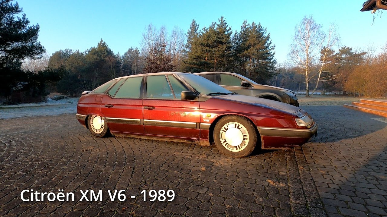 Citroën XM V6 1989 - Parking - YouTube