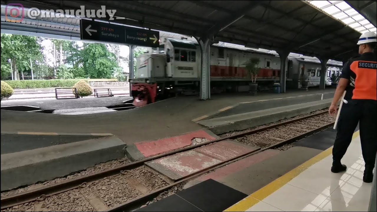 KA 338 Probowangi Banyuwangi Surabaya | Stasiun Jember (JR) | Kereta ...