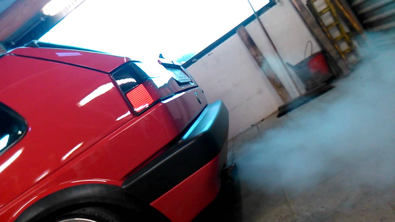 Mk2 16v kr Spaghetti uitlaat - YouTube