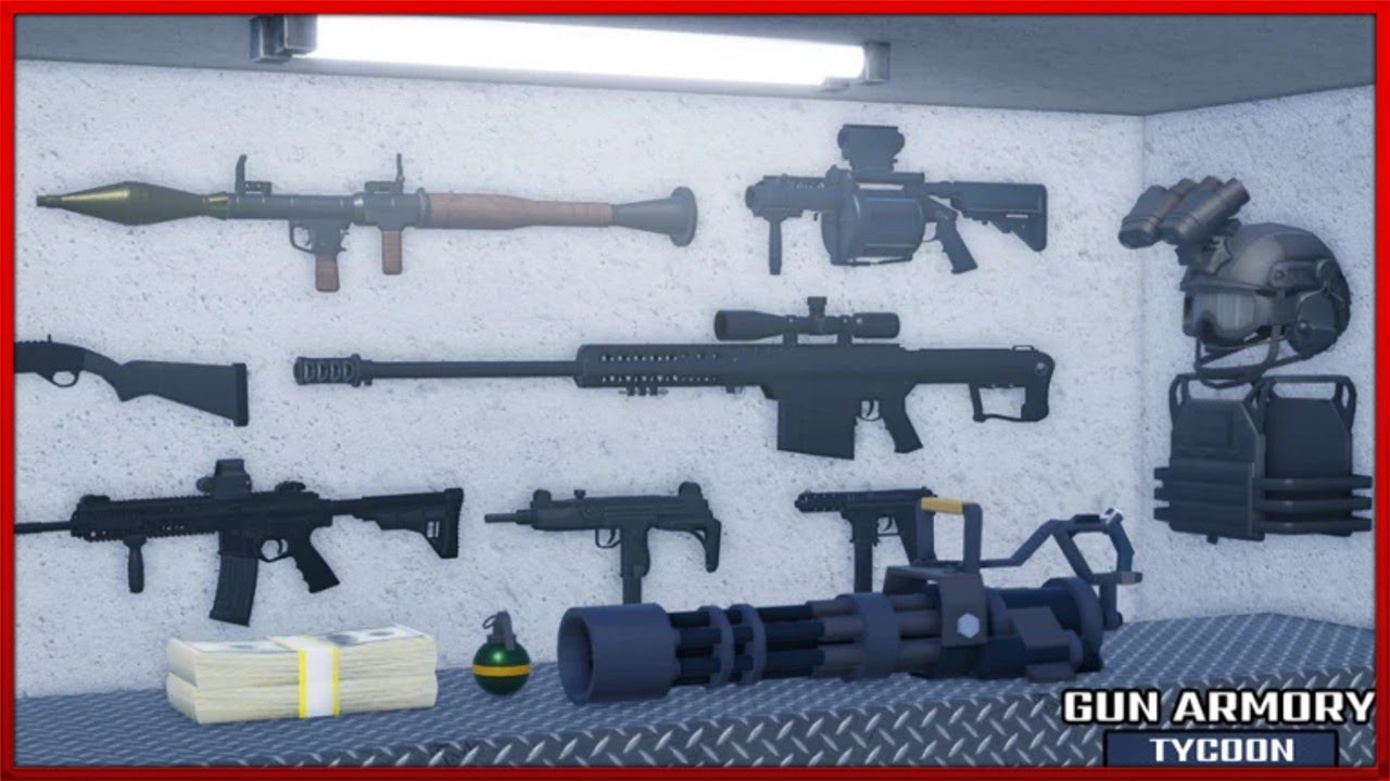 Roblox - Gun Armory Tycoon - YouTube