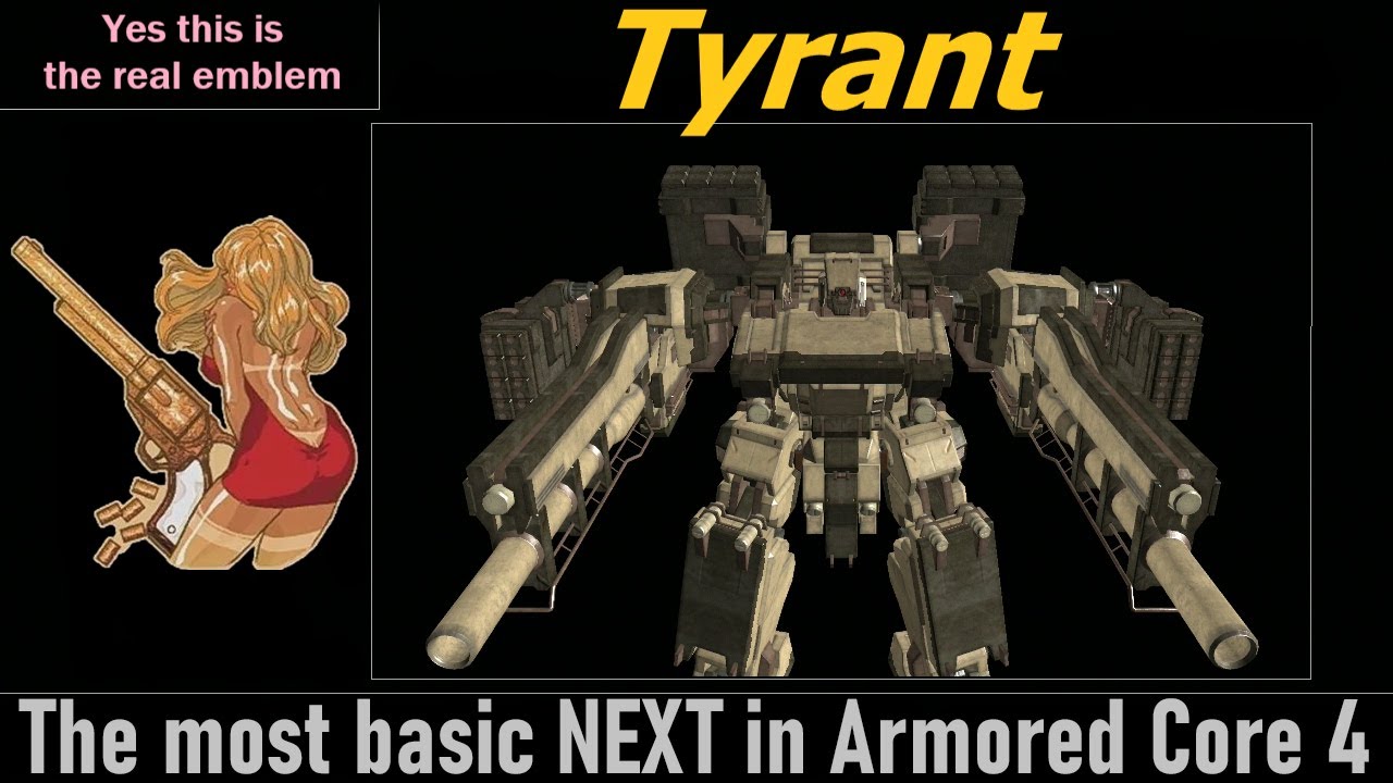 Armored Core For Answer | Defend Line Ark as Tyrant (AC4) - YouTube