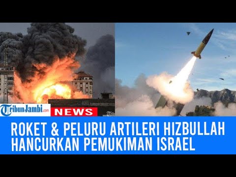 Roket & Peluru Artileri Hizbullah "Luluhlantakkan" Pemukiman ...