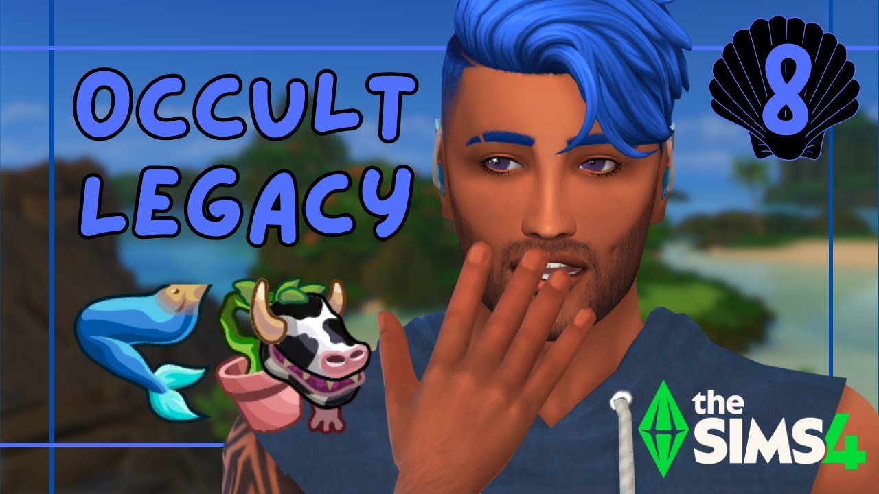 🐚 How Did He Die?! // Mermaid #8 - Occult Legacy // Sims 4 Lets Play 🐚 ...
