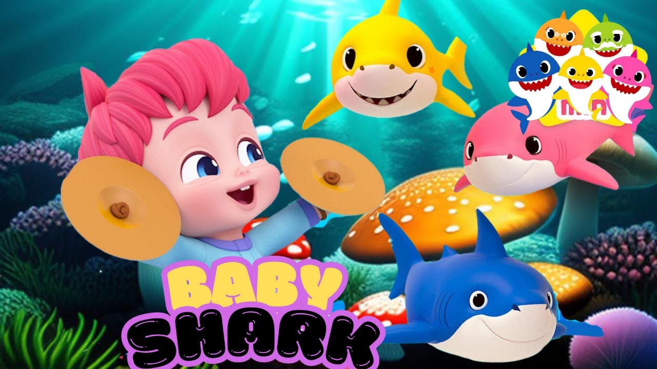 Nursery Rhymes: Baby Shark Song | Fun Cartoon Video | Cartoon Baby ...