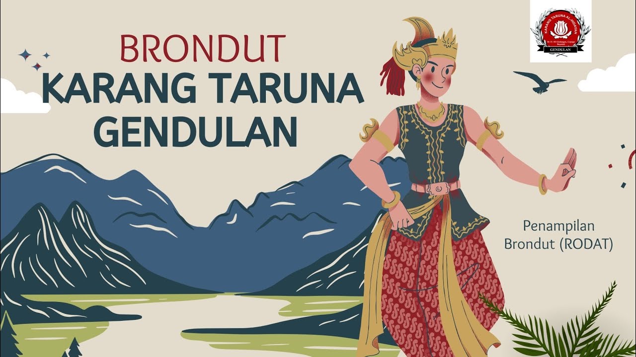 TARIAN RODAT PEMUDA-PEMUDI KARANG TARUNA DUKUH GENDULAN || dalam Pentas ...
