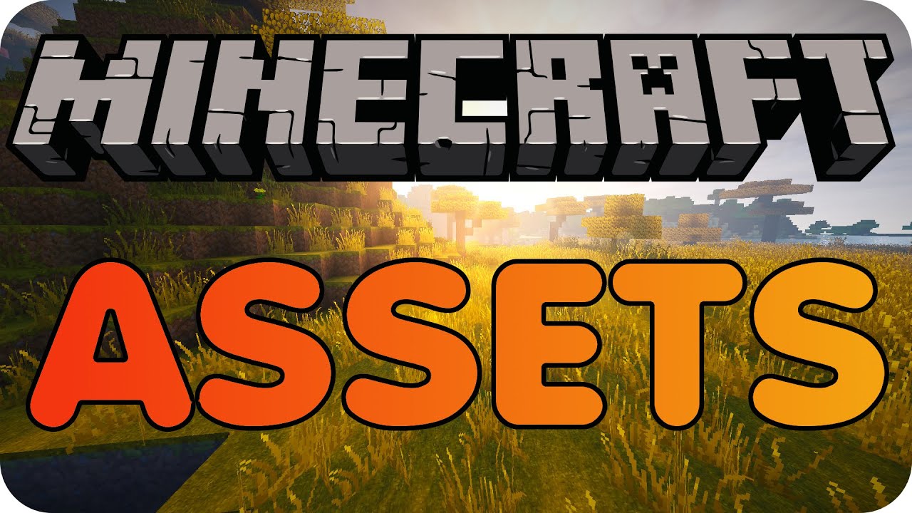 Minecraft ASSETS für Resourcepacks und Mods - YouTube