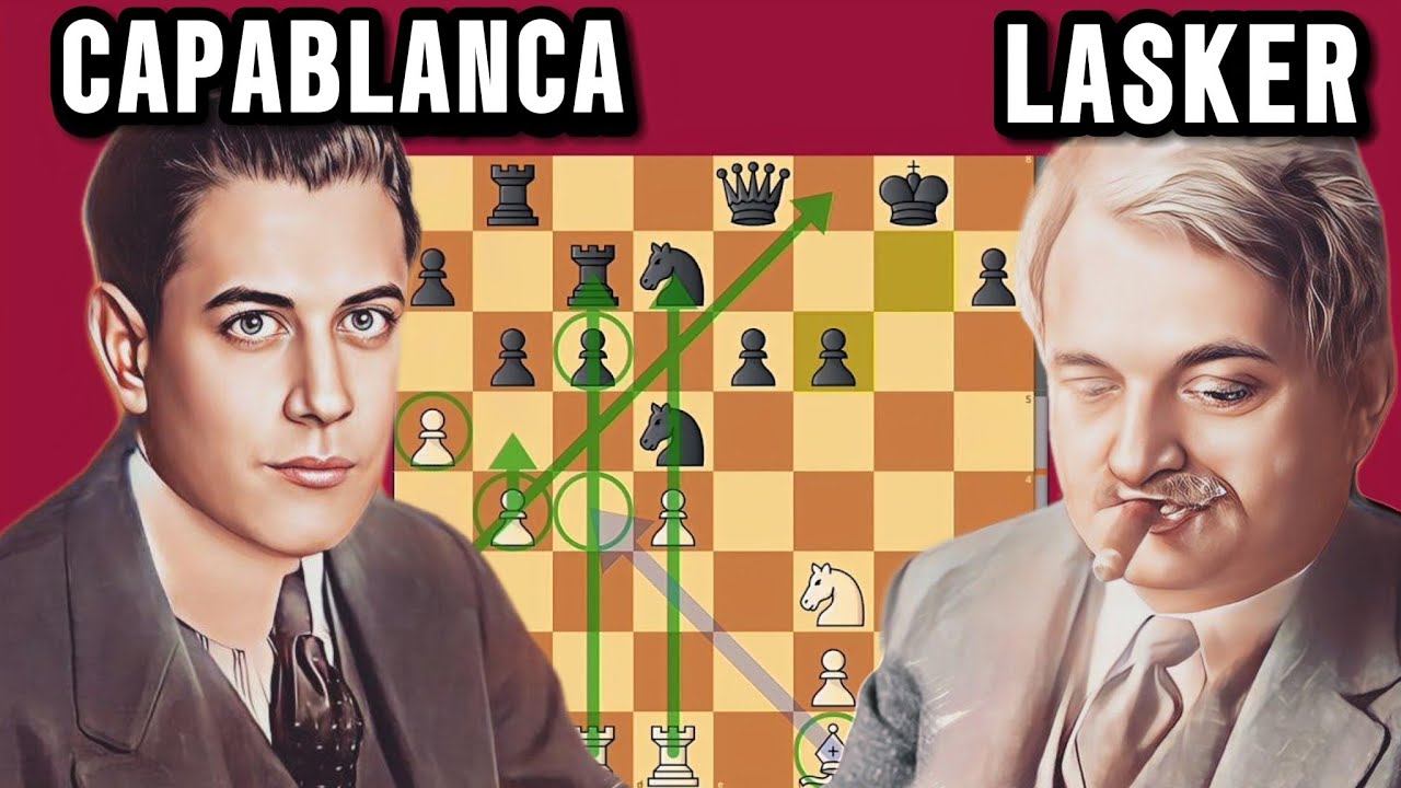 José Raúl Capablanca vs. Emanuel Lasker, 1921 | World Championship ...