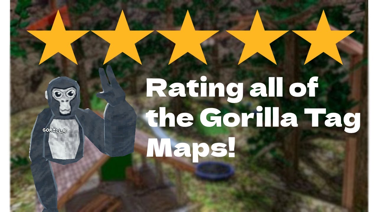 Rating Gorilla Tag Maps w/ Friend - YouTube