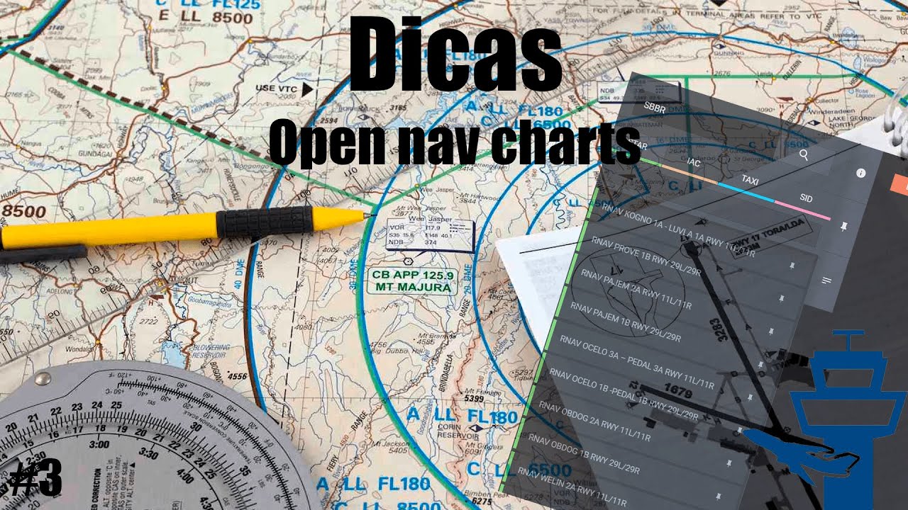 Open nav charts, um navgraph alternativo | Dicas ATC #3 - YouTube