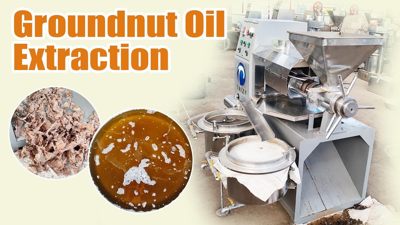 Comprehensive guide for peanut/groundnut oil production with screw oil ...