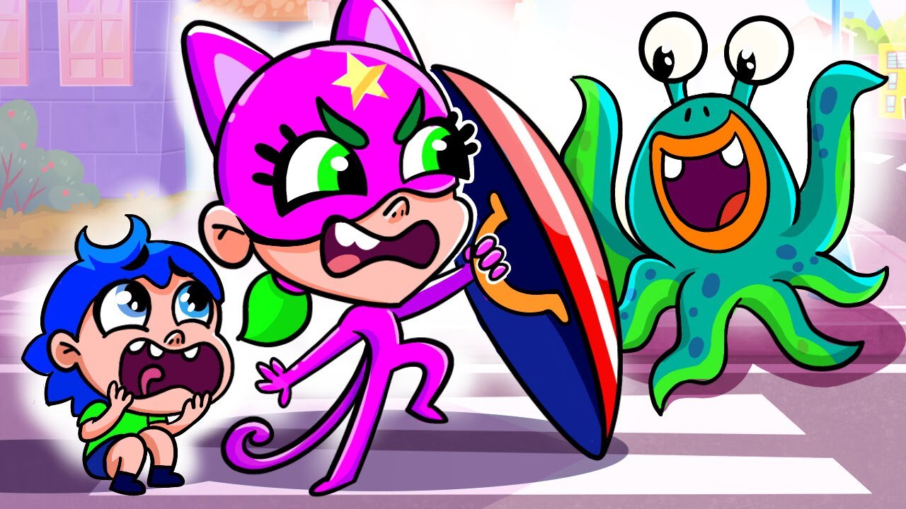 Superhero Song | Kids Songs and Nursery Rhymes - YouTube