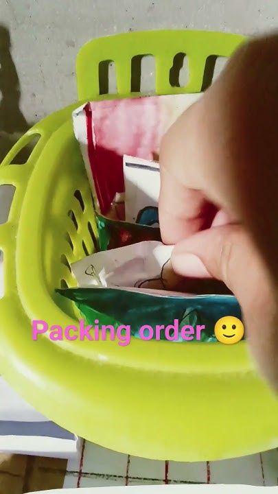 Packing order - YouTube
