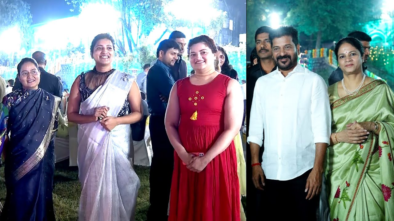 CM Revanth Reddy Attends IAS Officers Association New Year Celebration ...