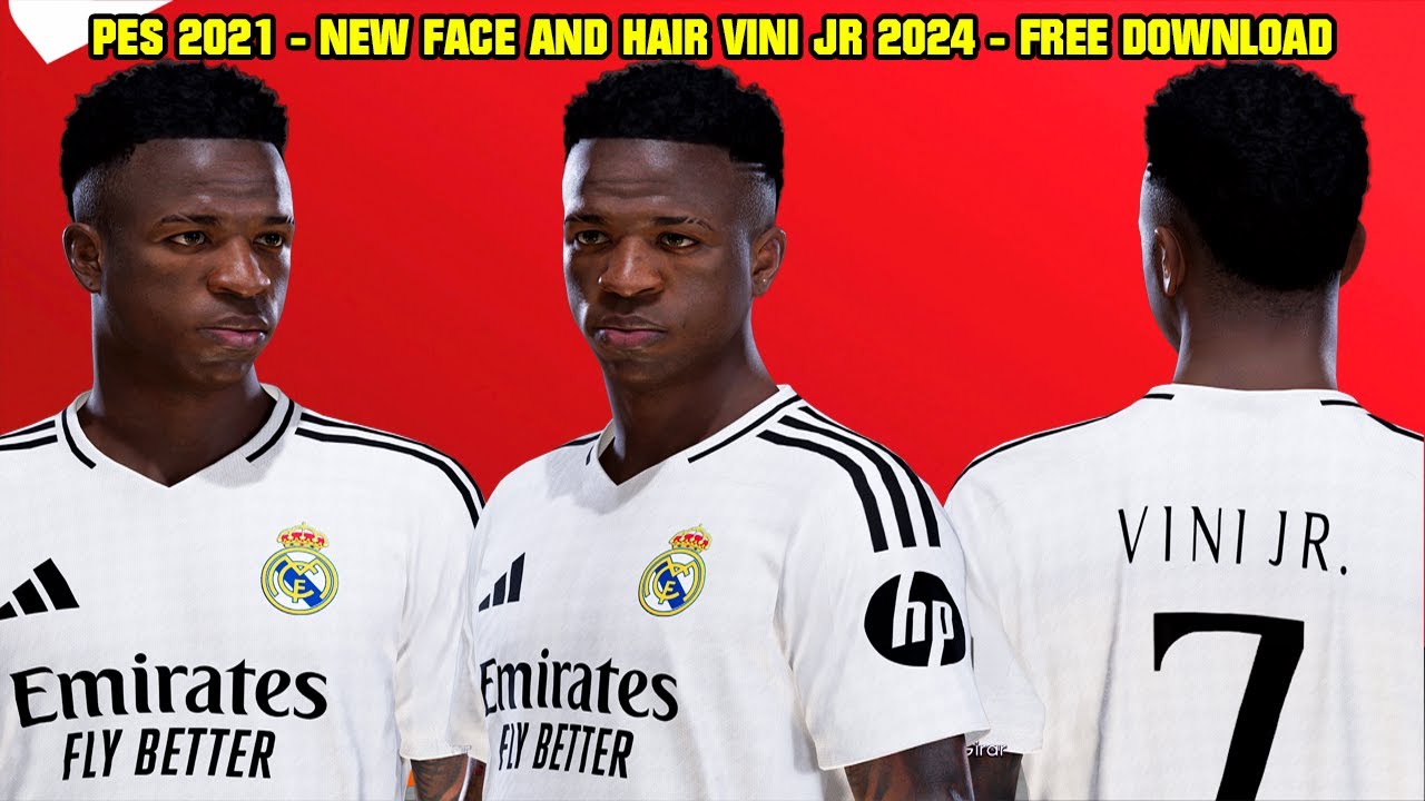 PES 2021 - NEW FACE VINICIUS JUNIOR 2024 - 4K - YouTube
