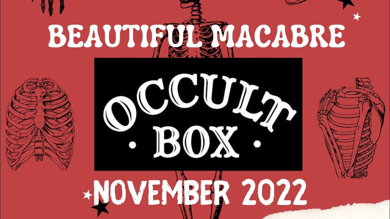 Occult Box - November 2022 - Subscription box - Unboxing - YouTube