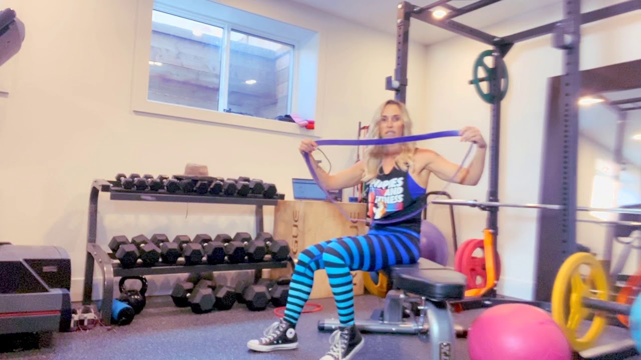 LEGS - BANDED LEG EXTENSIONS - YouTube