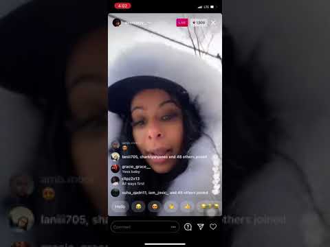 Alexis skyy horse back riding, IG live  (01-24-21)
