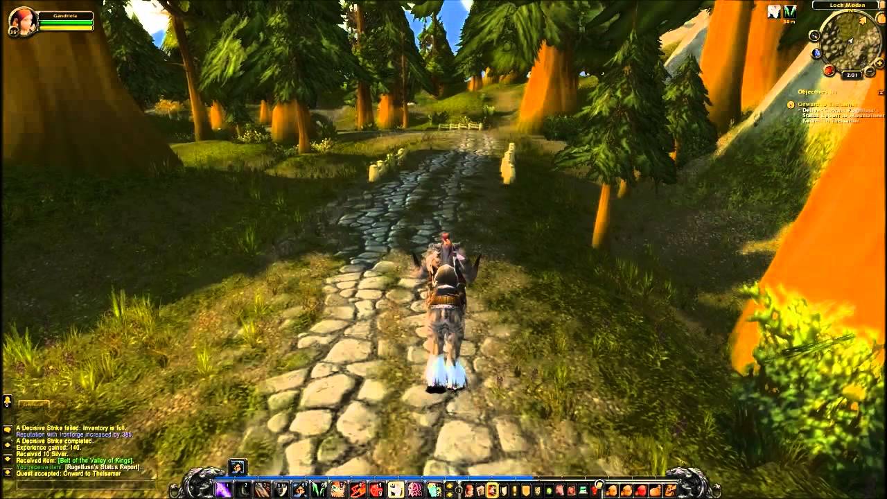 Onward to Thelsamar Quest - World of Warcraft - YouTube