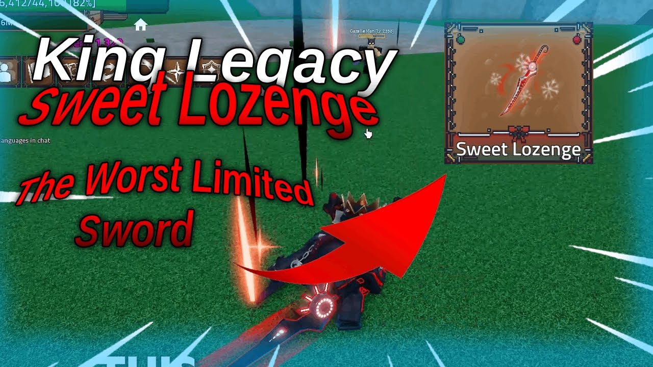 Sweet Lozenge Is Really Bad | King Legacy - YouTube