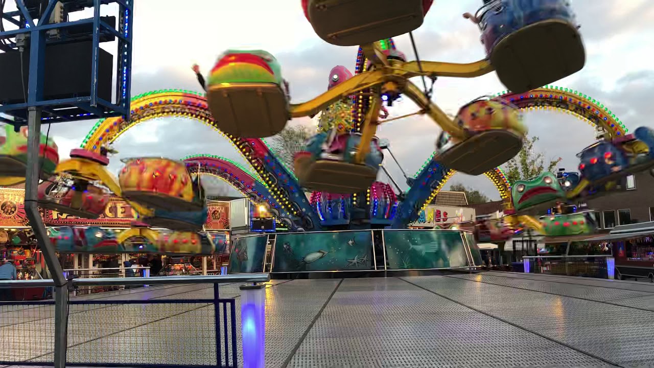 kermis nunspeet polyp (octopus) ofride veluwe holland - YouTube