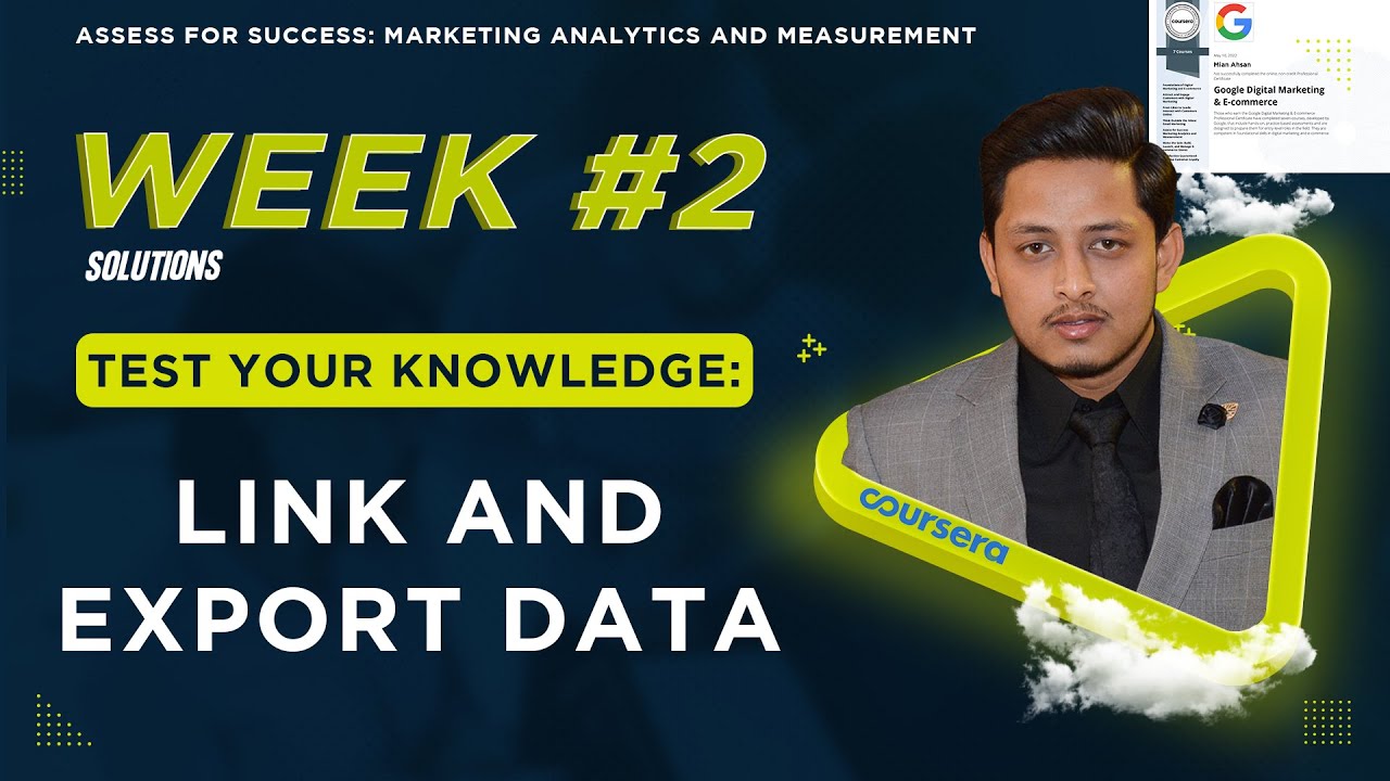Test your knowledge: Link and export data | Assess for Success ...