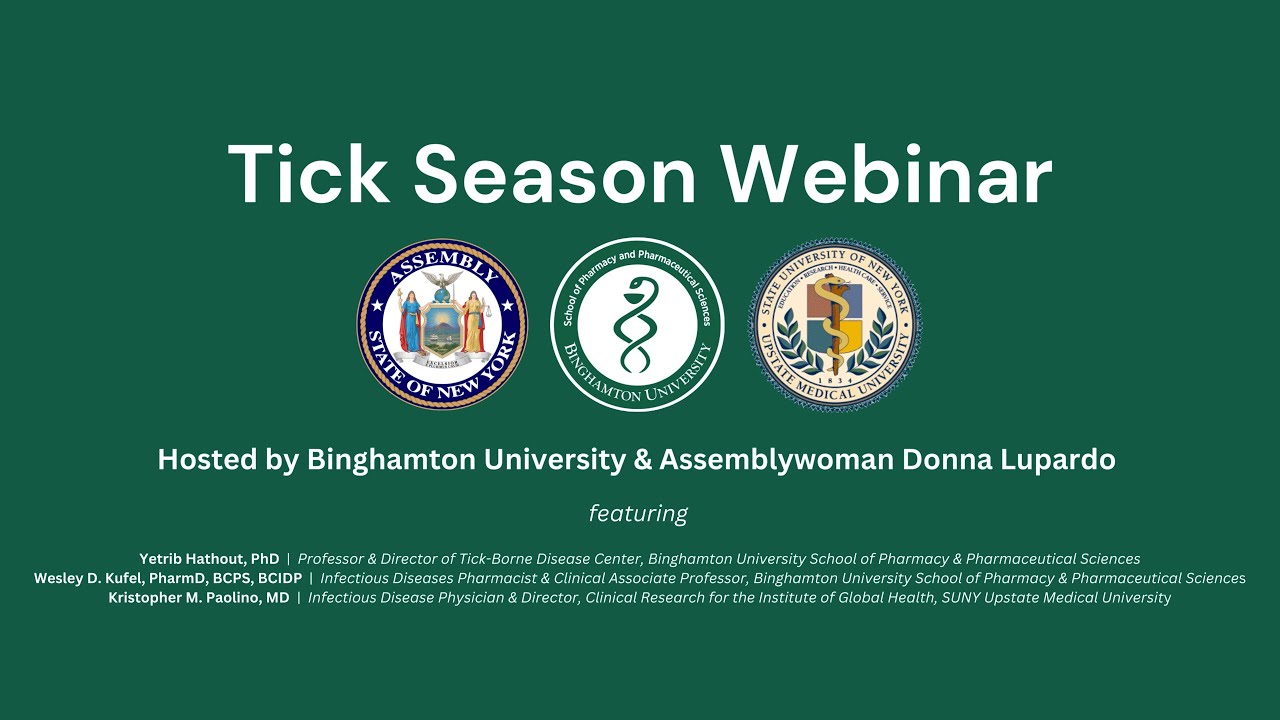 New York State Tick Season Webinar - YouTube