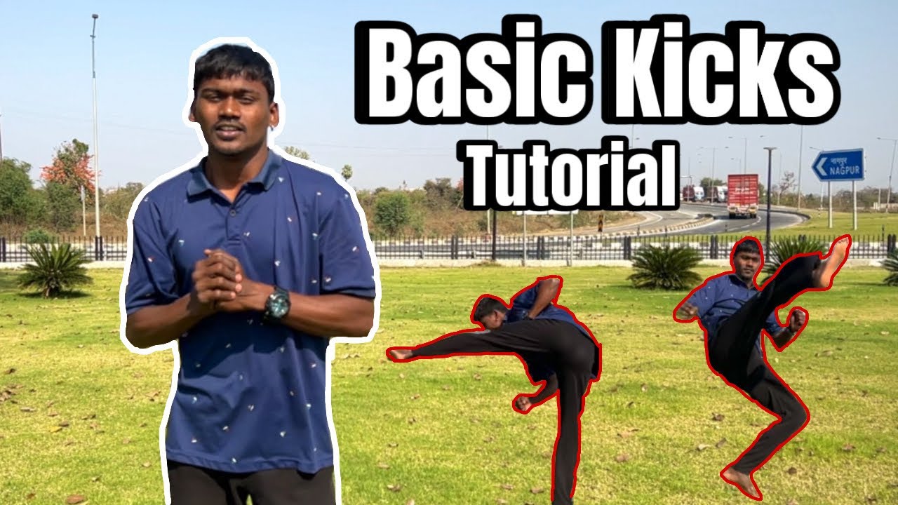 Basic Kicks Anyone Can Learn || Tricking tutorial || Trickster Harry #kicks #tricking # ...