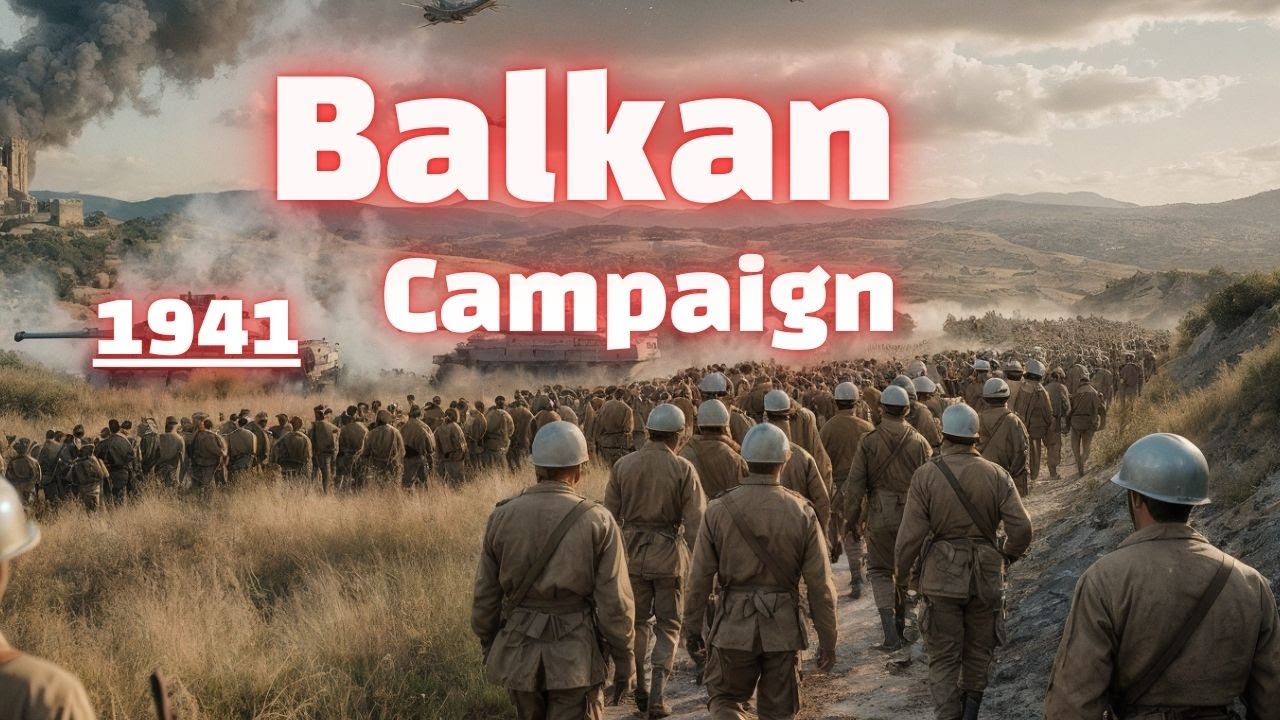 WWII Balkan Campaign 1941 | German Invasion of Yugoslavia #ww2 #balkan ...