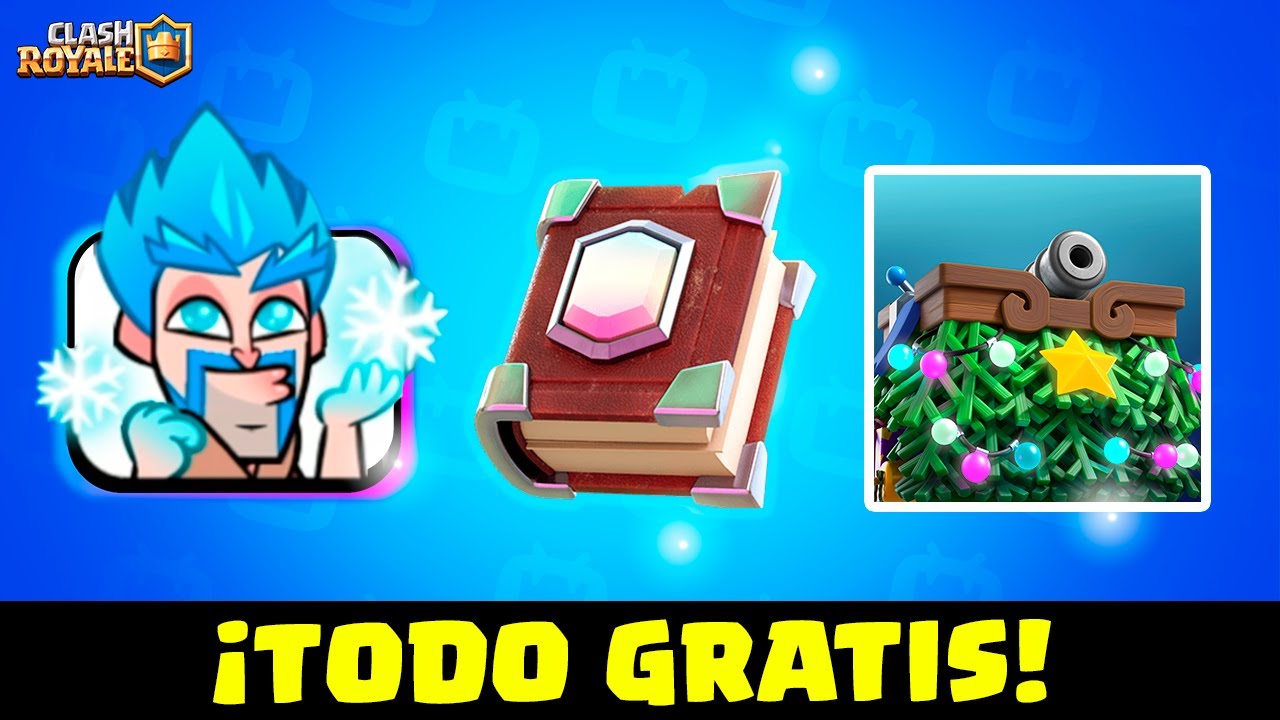 ¡EMOTE, LIBRO LEGENDARIO & SKIN DE TORRE GRATIS! 🎁🎄 - noticias clash ...