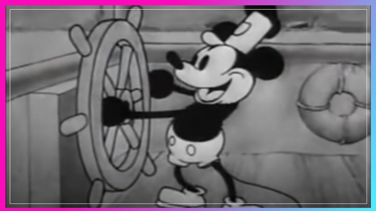 Steamboat Willie - Mickey whistling except it gets faster each loop ...