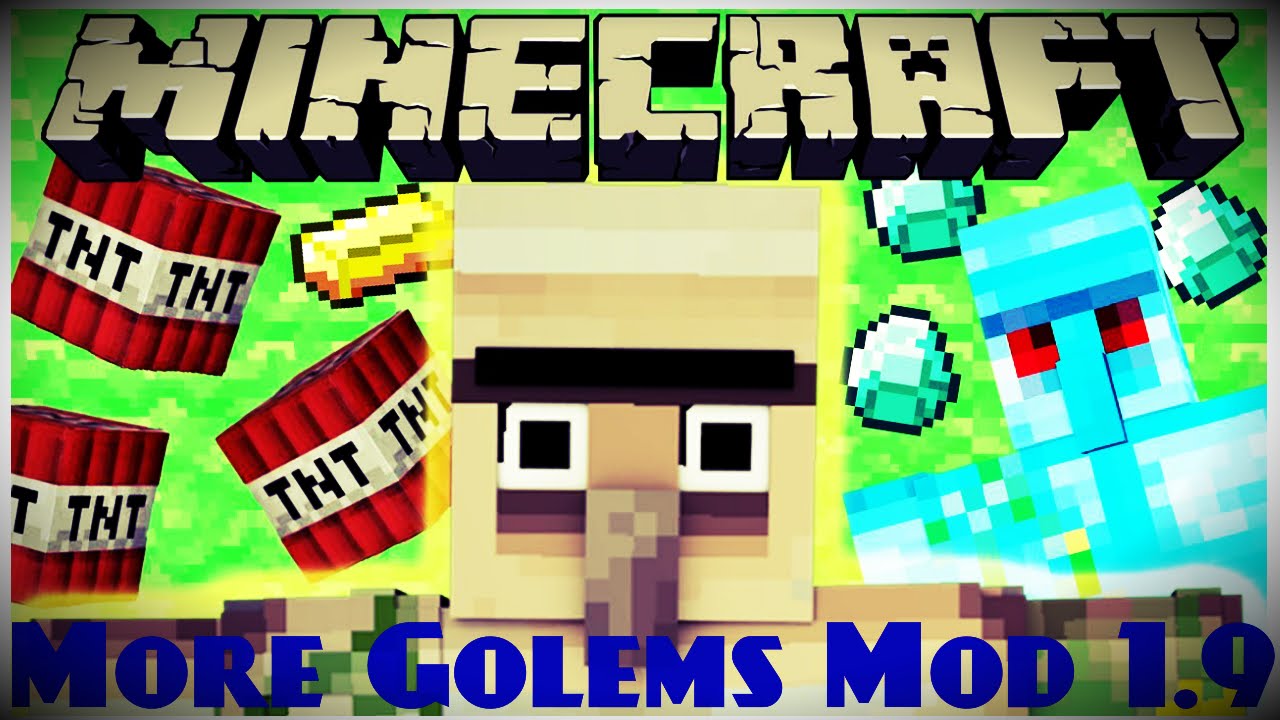 More Golems Mod (Mas Golems en Minecraft ) - Review e Instalacion - |1. ...