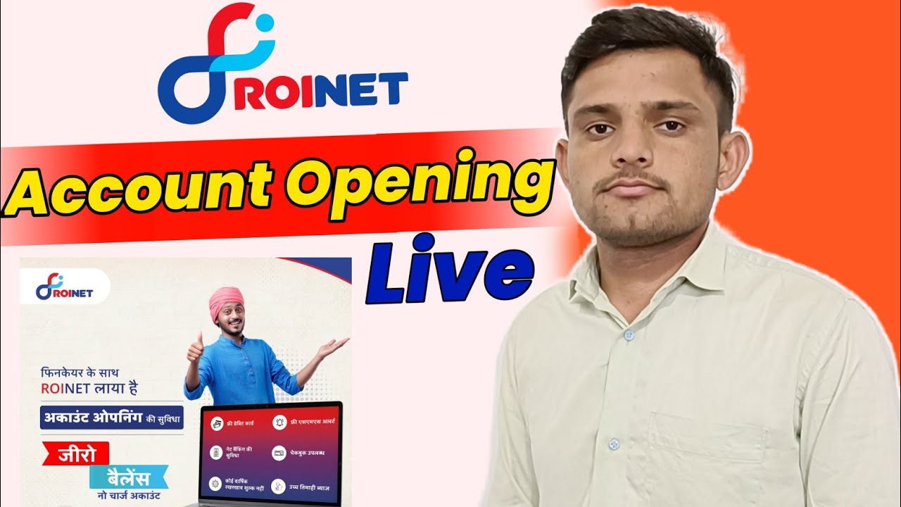 Roinet CSP Account Opening Live || Roinet Xpresso account Opening Full ...