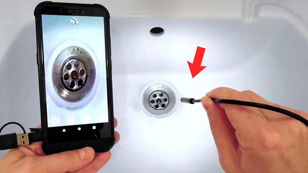 This Snake Borescope is a USB Endoscope Camera for Sewer Pipe ...