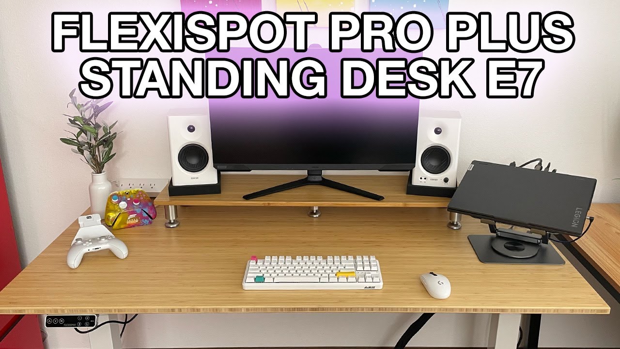 Upgrading My 2023 Gaming Setup With the Flexispot Pro Plus E7 Standing Desk - YouTube
