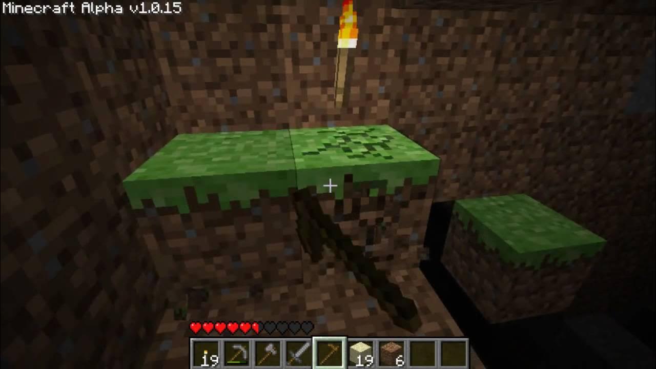 Let's Play Minecraft Alpha on Hard - Part 3 (We Die) - YouTube