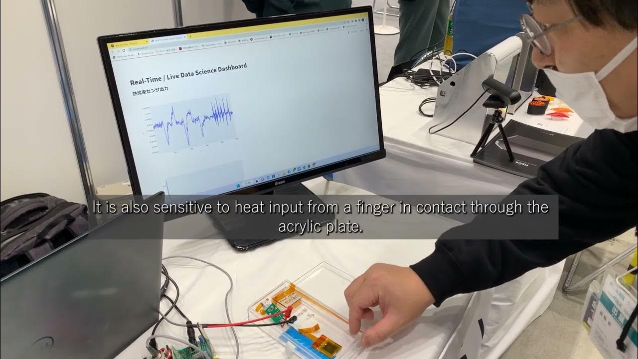 TopoLogic : Thermal Flux Sensor Demo Utilizing the Anomalous Nernst Effect (Responsive to Breath ...