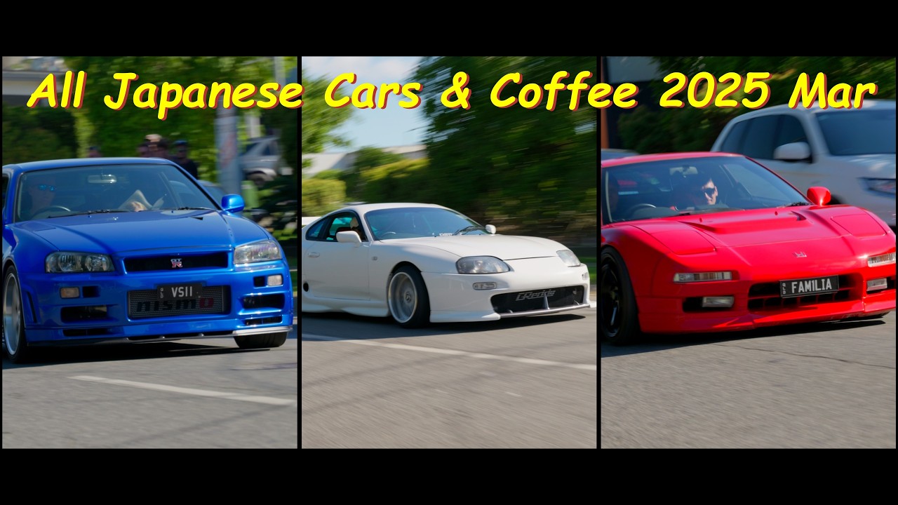 Modified Japanese Cars Acceleration All Japanese Cars & Coffee | R34 GT ...
