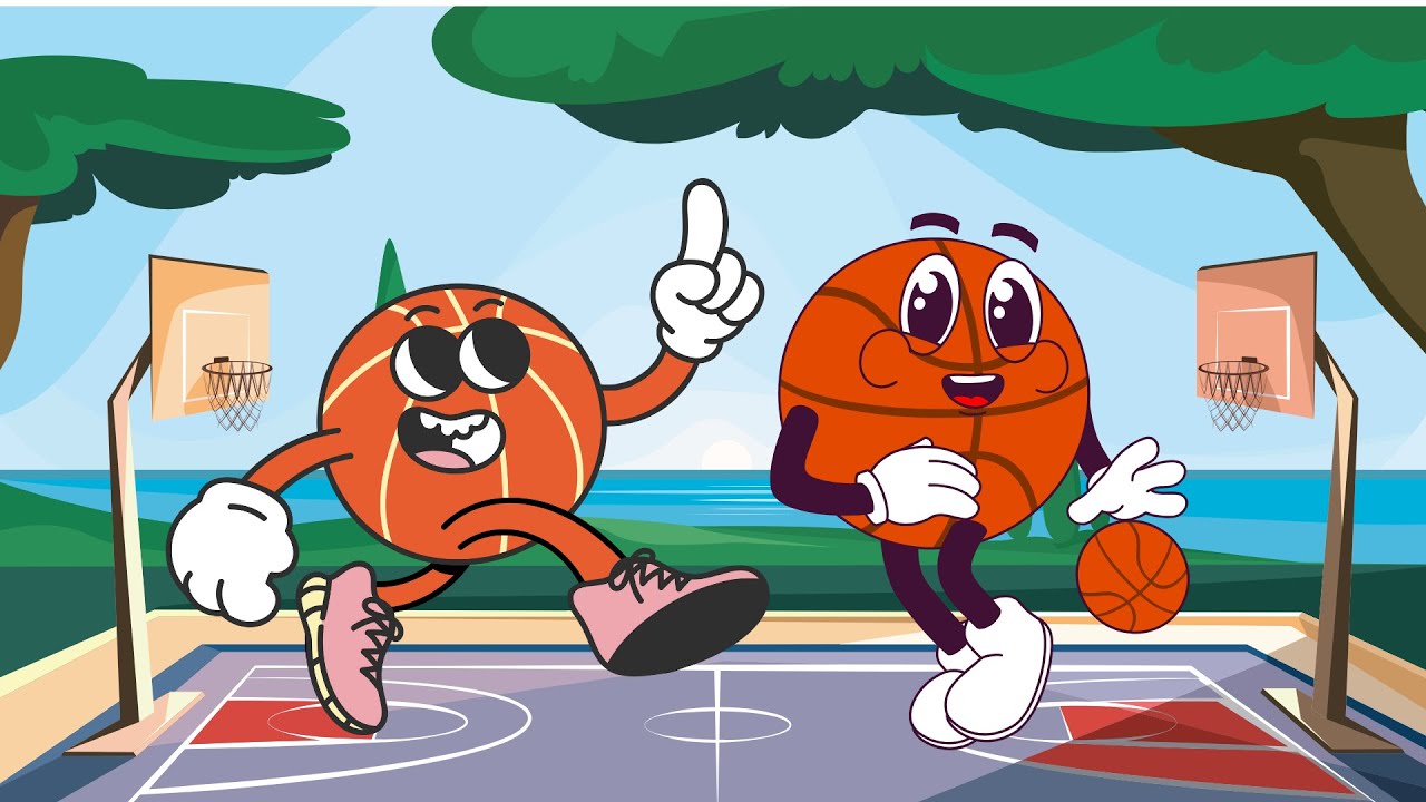 Basketball Song | Nursery Rhymes | Kids Songs - YouTube