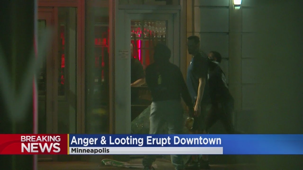 Video Shows Man Being Assaulted Outside WCCO Amid Unrest - YouTube