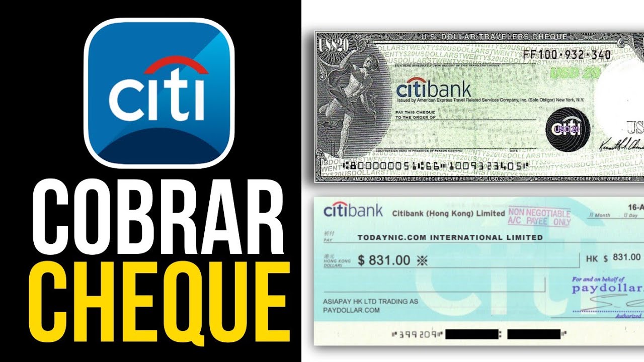 Como COBRAR Cheques Del Citibank (!En 1 Minuto!)🔴 - YouTube