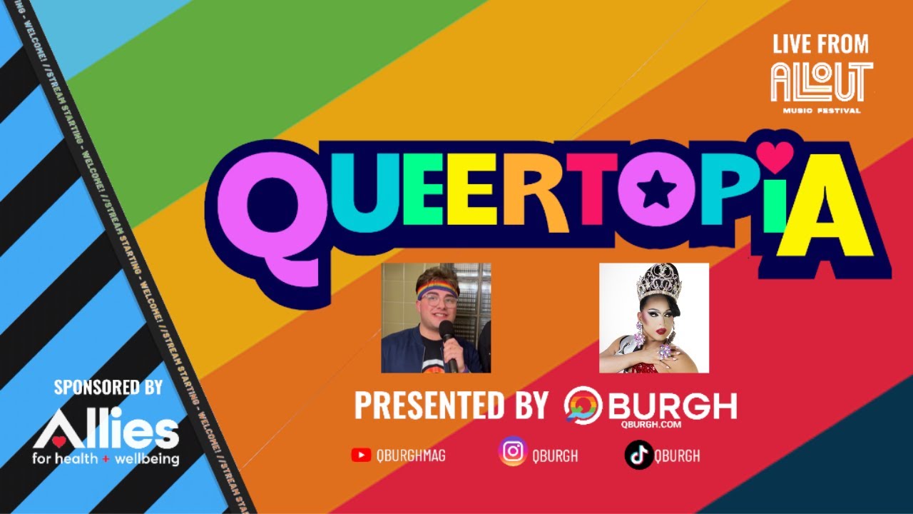 LIVE! from the Queertopia Lounge at All Out Music Festival - YouTube