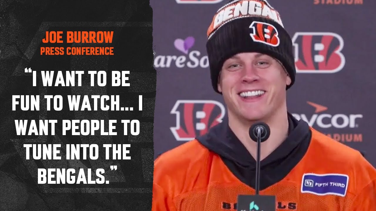 Joe Burrow Press Conference - Dec. 5 - YouTube