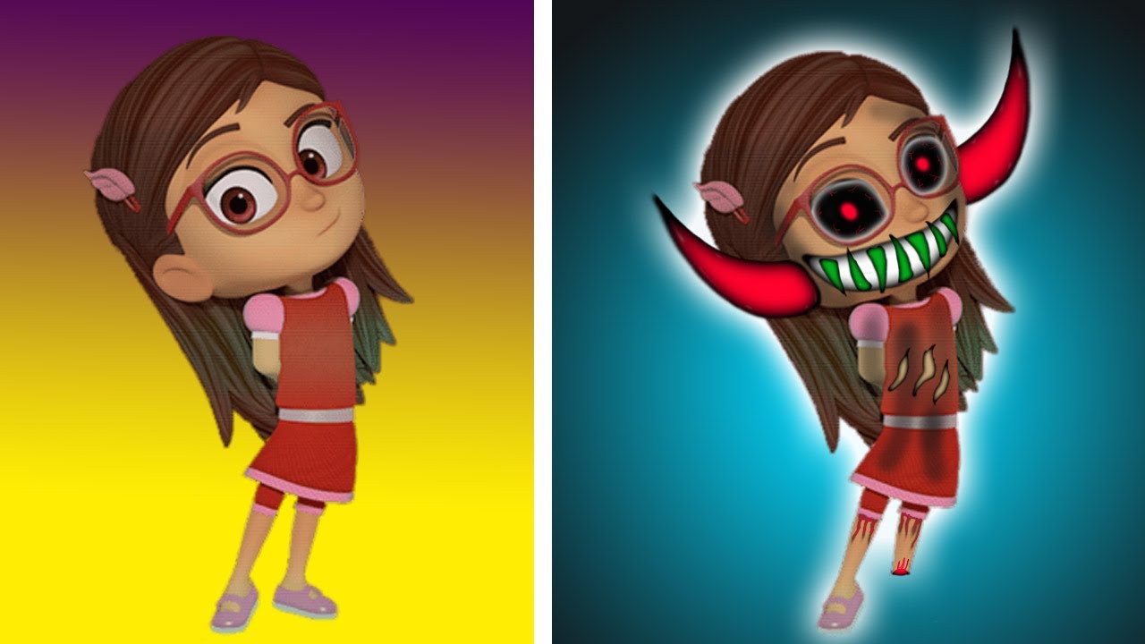 Pj Masks AMAYA As Horror Versions🙀🙀🙀 - YouTube