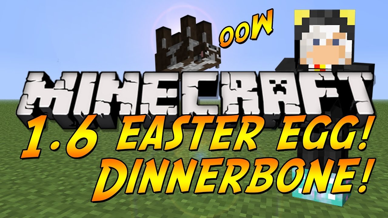 Minecraft: 1.6.1 DINNERBONE EASTER EGG - UPSIDE DOWN MOBS! - YouTube